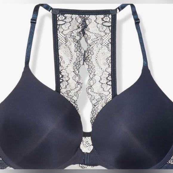 Intimates & Sleepwear | Womens Lacesplashed Racerback Underwirepushup ...
